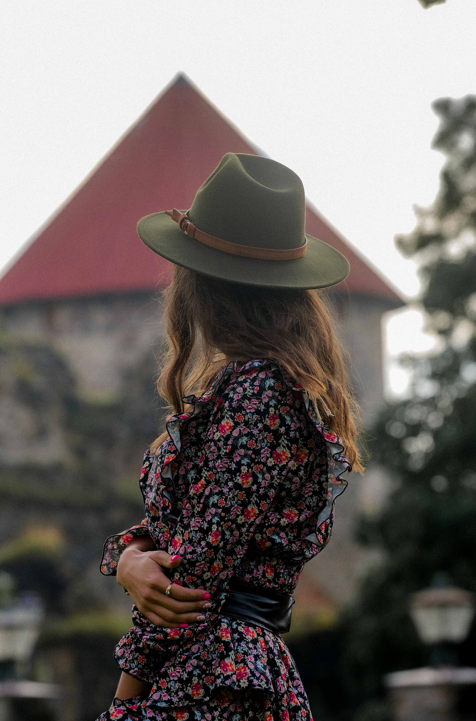High Quality Hat, Khaki Color Unisex Fedora Hat, Wide Brim Hat - Etsy