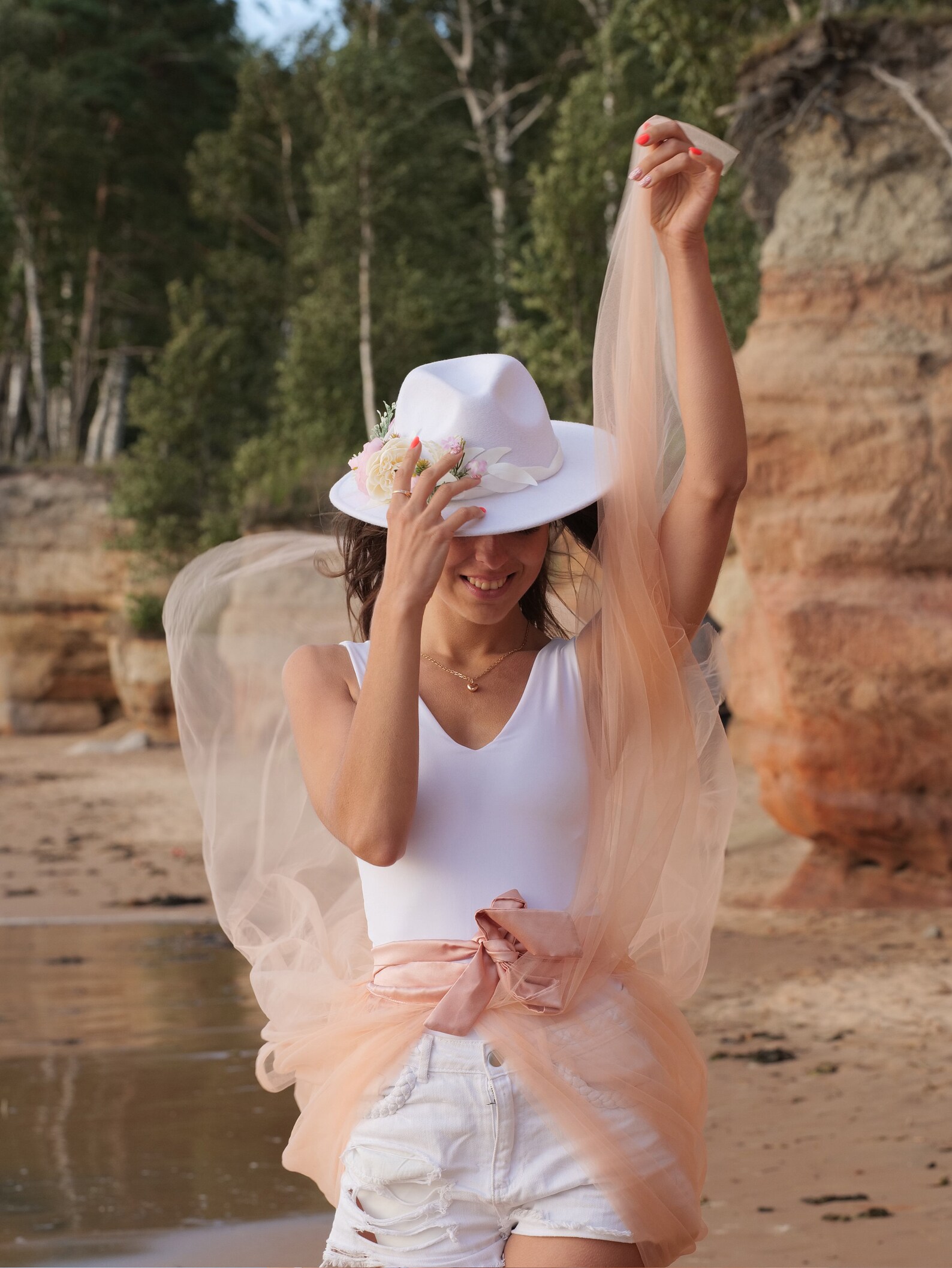 Bride to Be Hat, White Fedora Fat, Bachelorette Party - Etsy