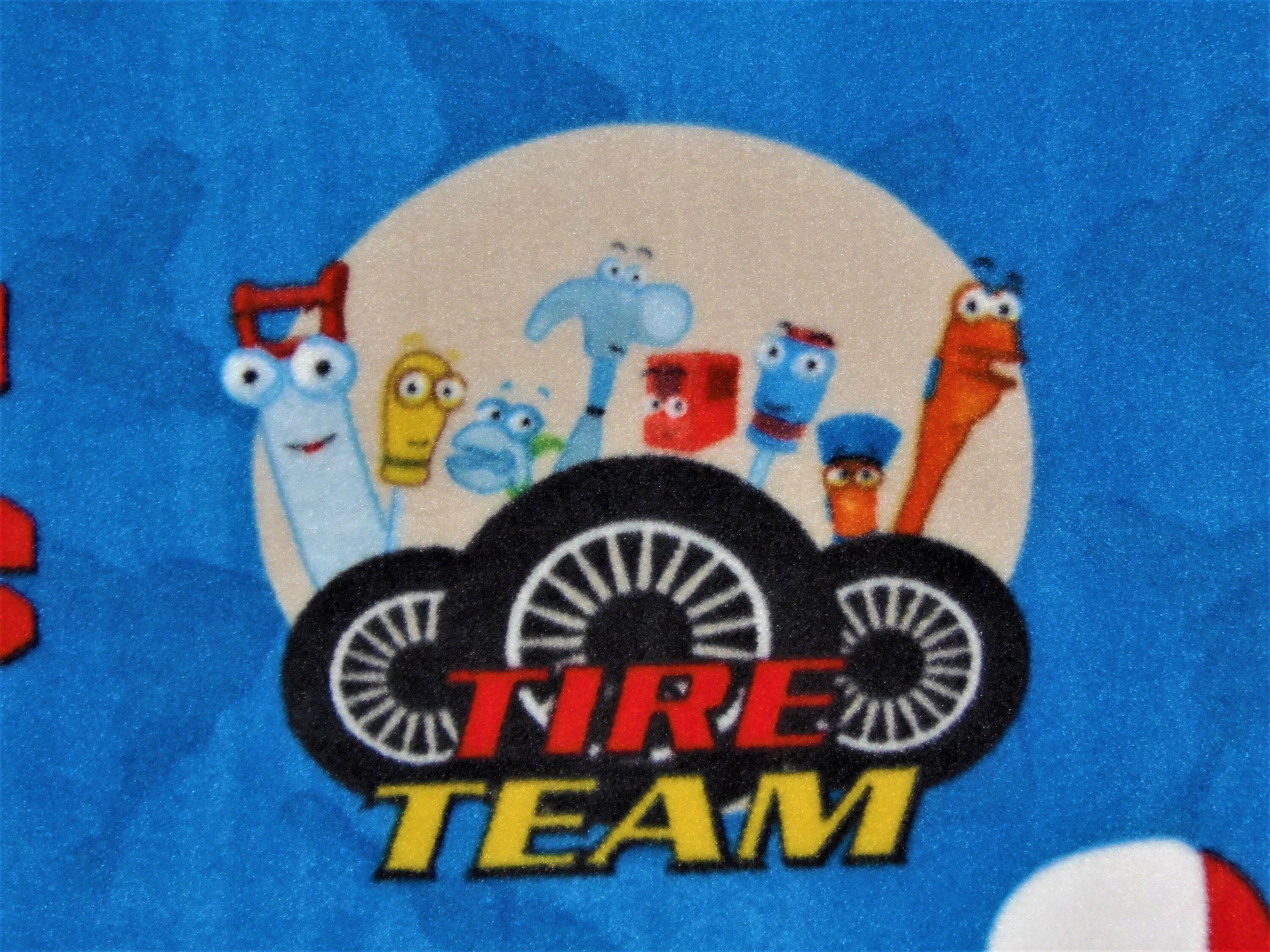Handy Manny's Tire Team Fleece Tie Blanket - Etsy