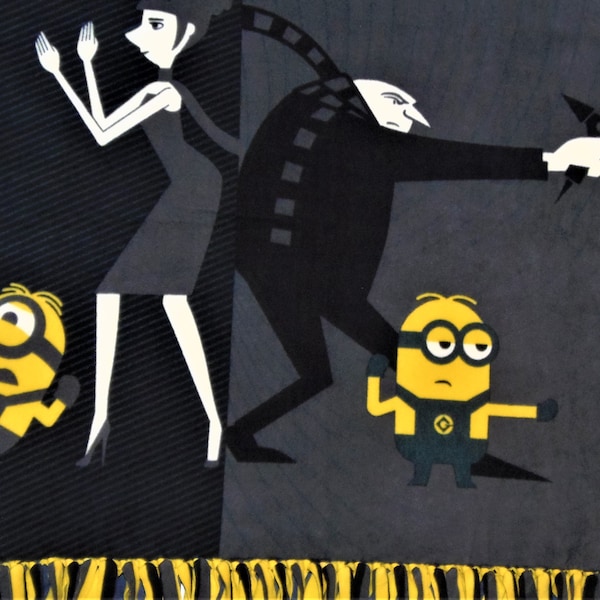 Minion Fleece Etsy