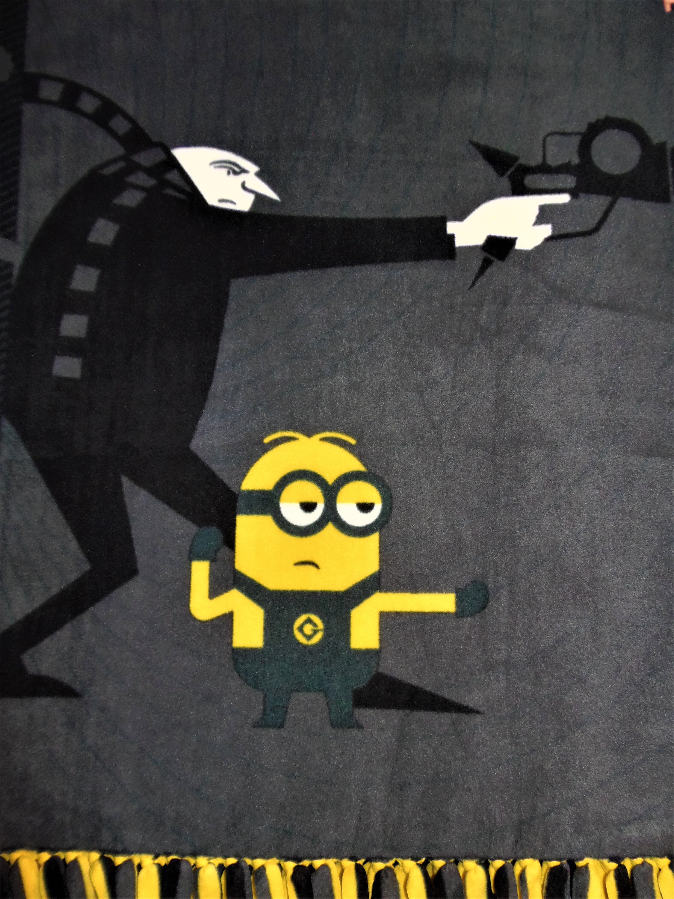 Minions, Gru, and Marlena Fleece Tie Blanket - Etsy