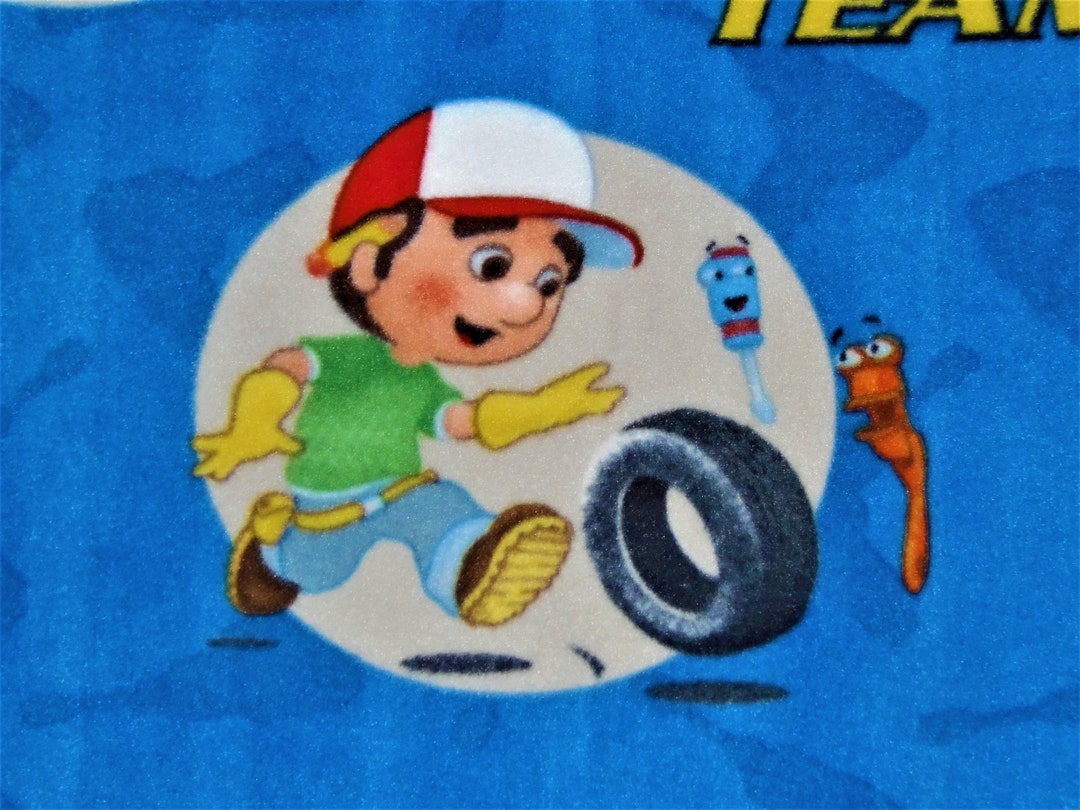 Handy Manny's Tire Team Fleece Tie Blanket - Etsy