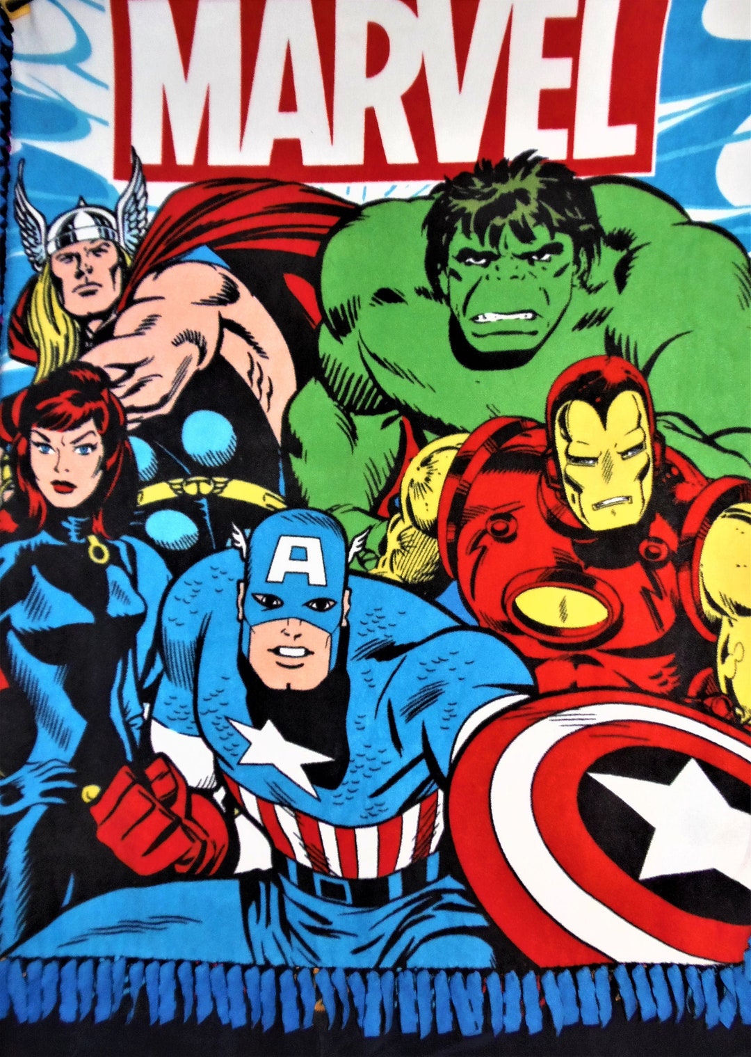 Marvel Characters..reversible.. Thor, Black Widow, Hulk, Iron Man, and ...