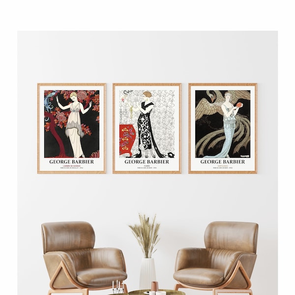 George Barbier - Etsy