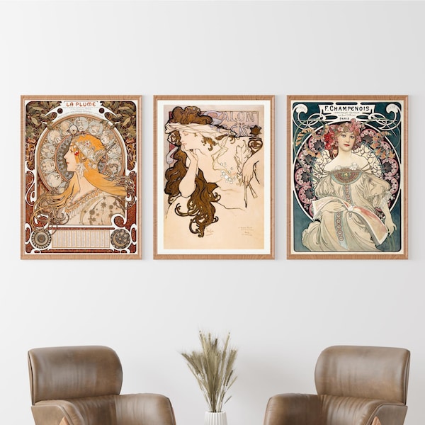 Art Nouveau Posters - Etsy