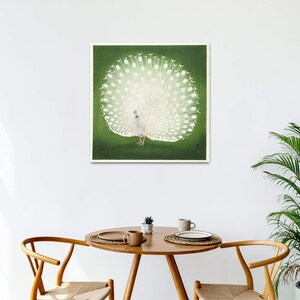 Peacock by Ohara Koson Canvas Art,japanese Canvas,ohara Koson Print ...