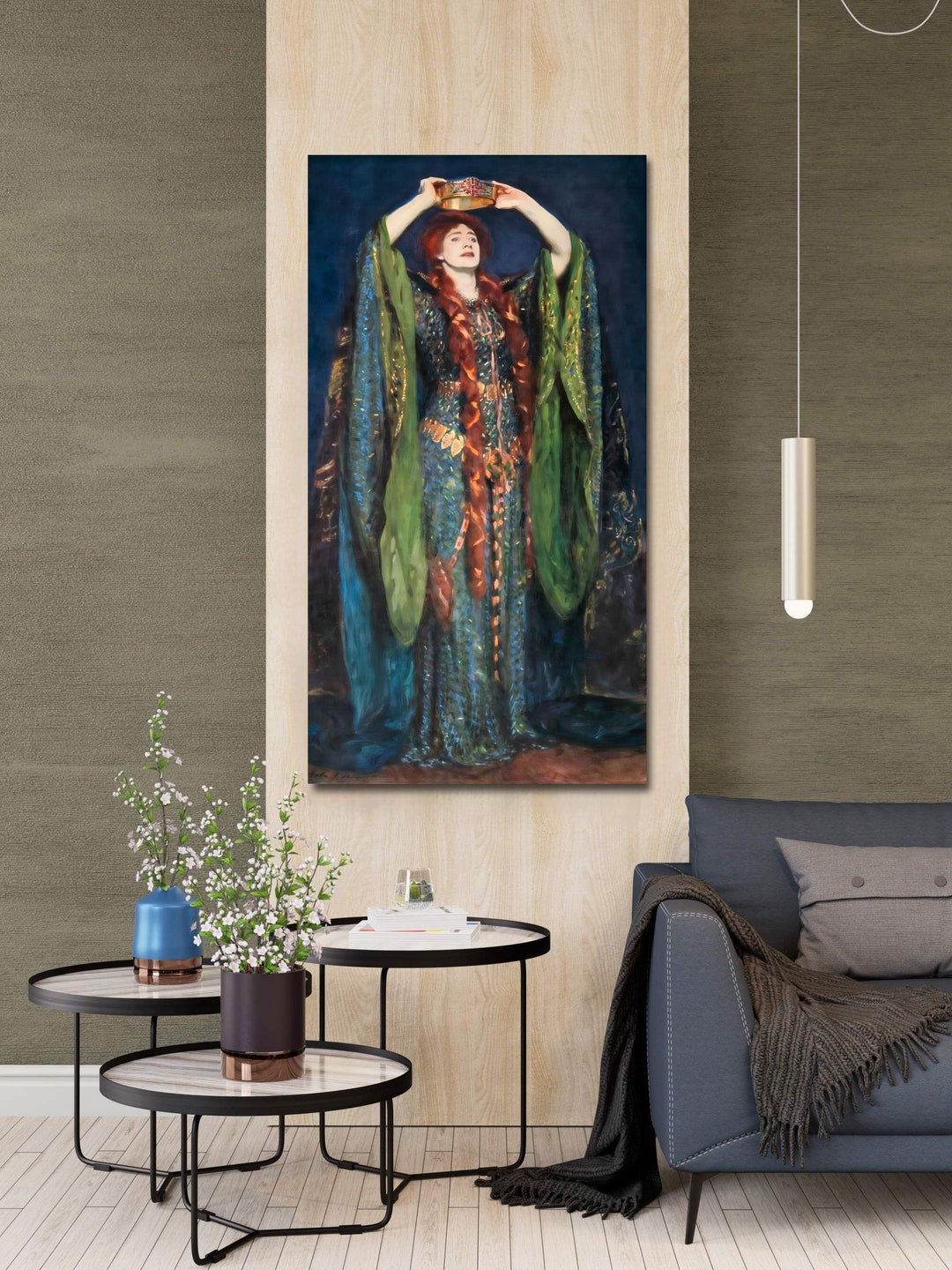 Ellen Terry as Lady Macbeth by John Singer Sargent Canvas Art ...