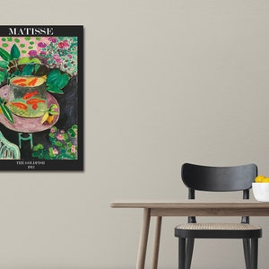 Henri Matisse - the Goldfish 1912 Canvas Art, Matisse Canvas ...