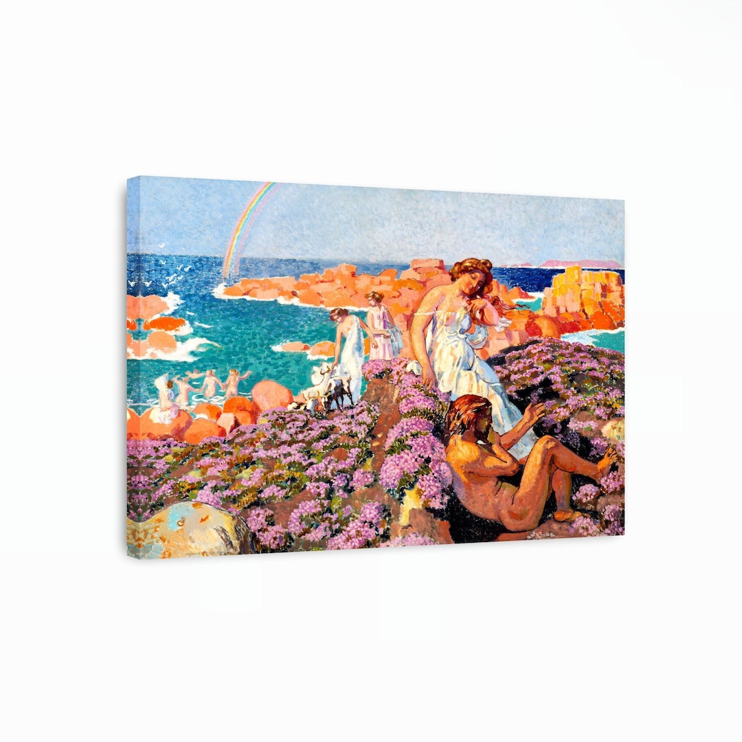 Ulysses and Calypso Canvas Print: Maurice Denis Mythology Art - Etsy