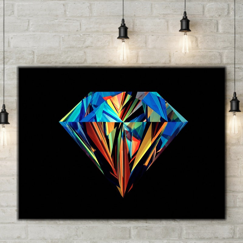 Diamond Wall Art - Etsy
