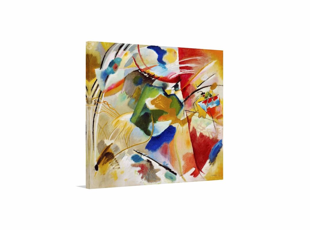 Wassily Kandinsky - Green Center (1913) Canvas Art,wassily Kandinsky ...