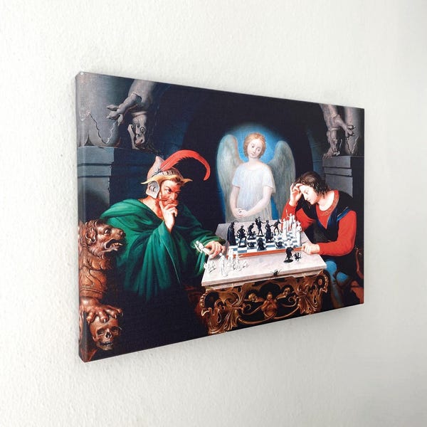 Checkmate Painting - Etsy