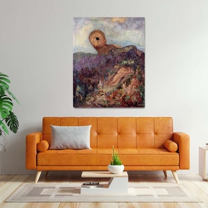Odilon Redon - the Cyclops 1914 Canvas Art,odilon Redon Print ...