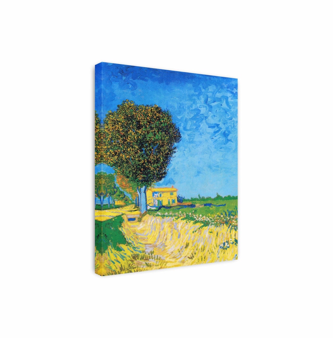 Vincent Van Gogh - A Lane Near Arles Canvas Art, Landscape Art, Famous ...