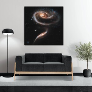 Hubble Telescope - Rose Made of Galaxies Arp 273 Canvas Art,space ...