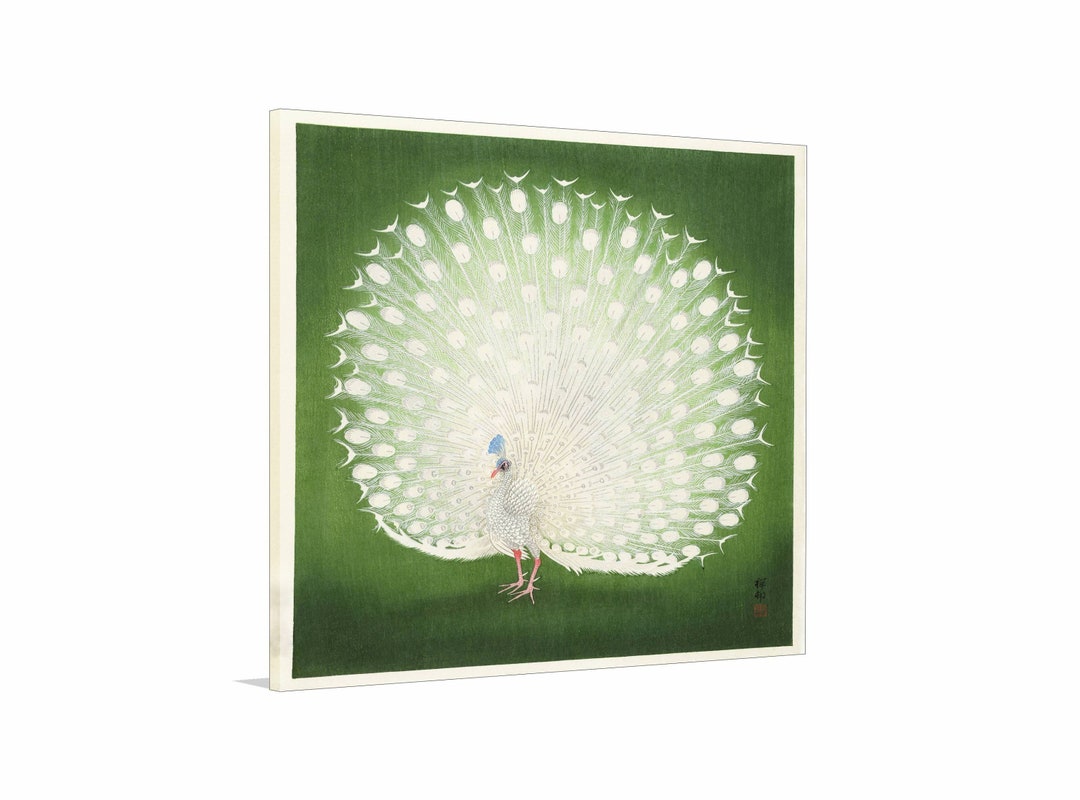 Peacock by Ohara Koson Canvas Art,japanese Canvas,ohara Koson Print ...