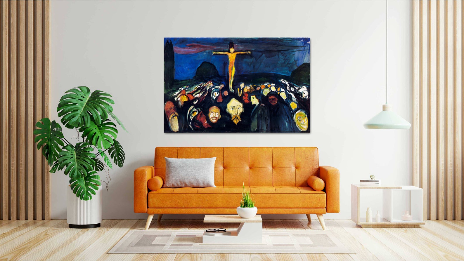 Edvard Munch - Golgotha Canvas Print: Expressionism Christian Art - Etsy