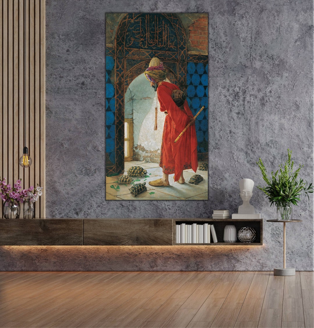 Osman Hamdi Bey the Tortoise Trainer Most Famous Turkish Painting ...