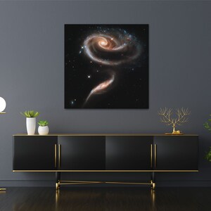 Hubble Telescope - Rose Made of Galaxies Arp 273 Canvas Art,space ...
