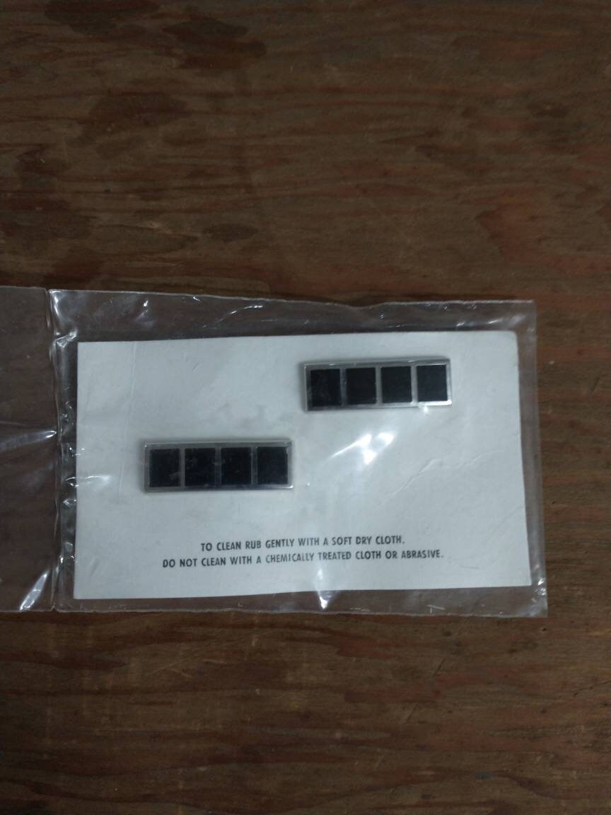 Vintage USA Military Insignia Pin BOS Rank Officer C W O C W 4 - Etsy