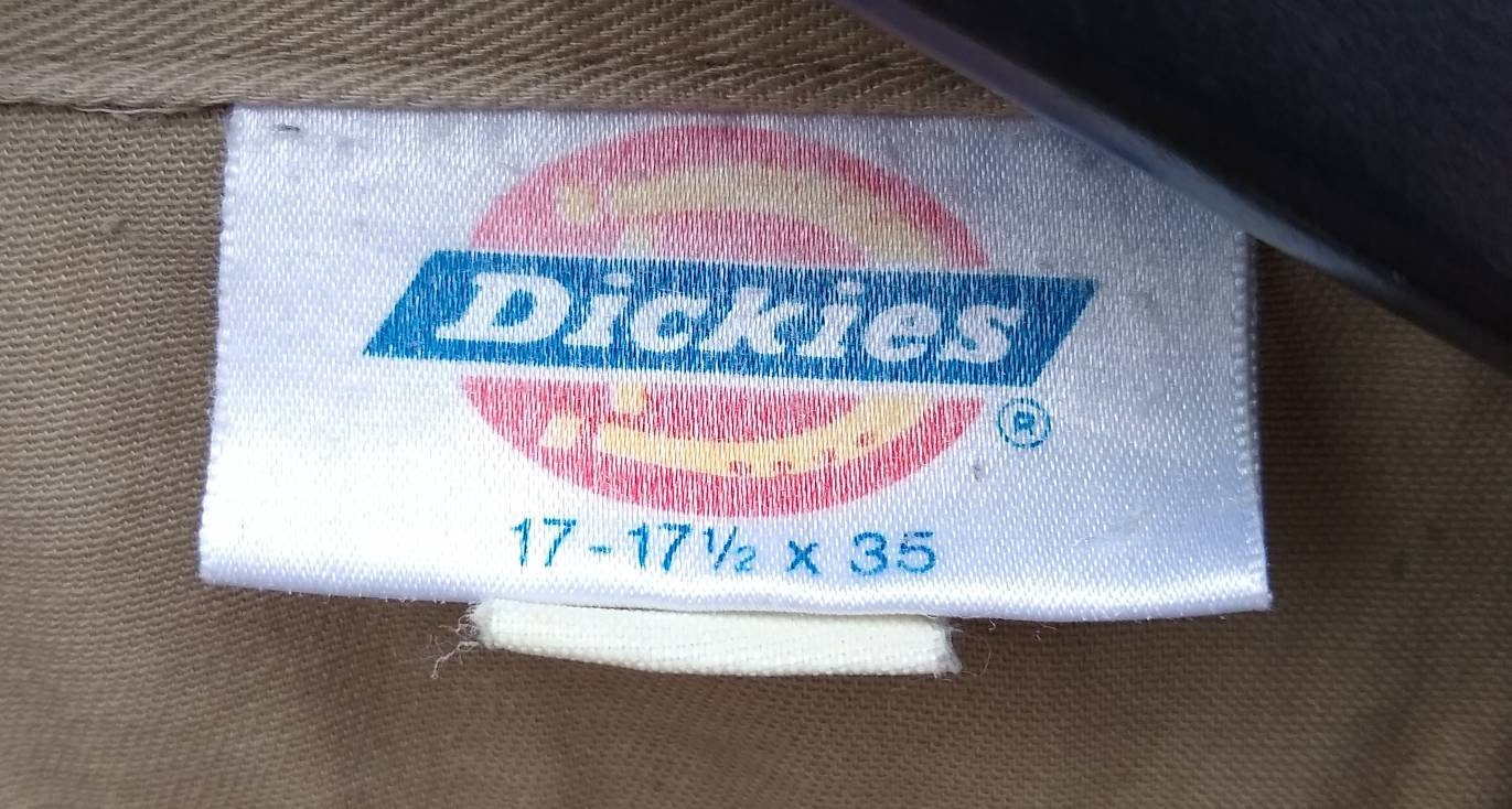 Vintage Dickies Brand Beige Long Sleeve Button up With Medical - Etsy
