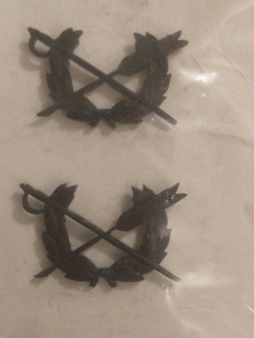 Vintage 1983 USA Military Insignia Pin BOS Officers Judge Advocate ...