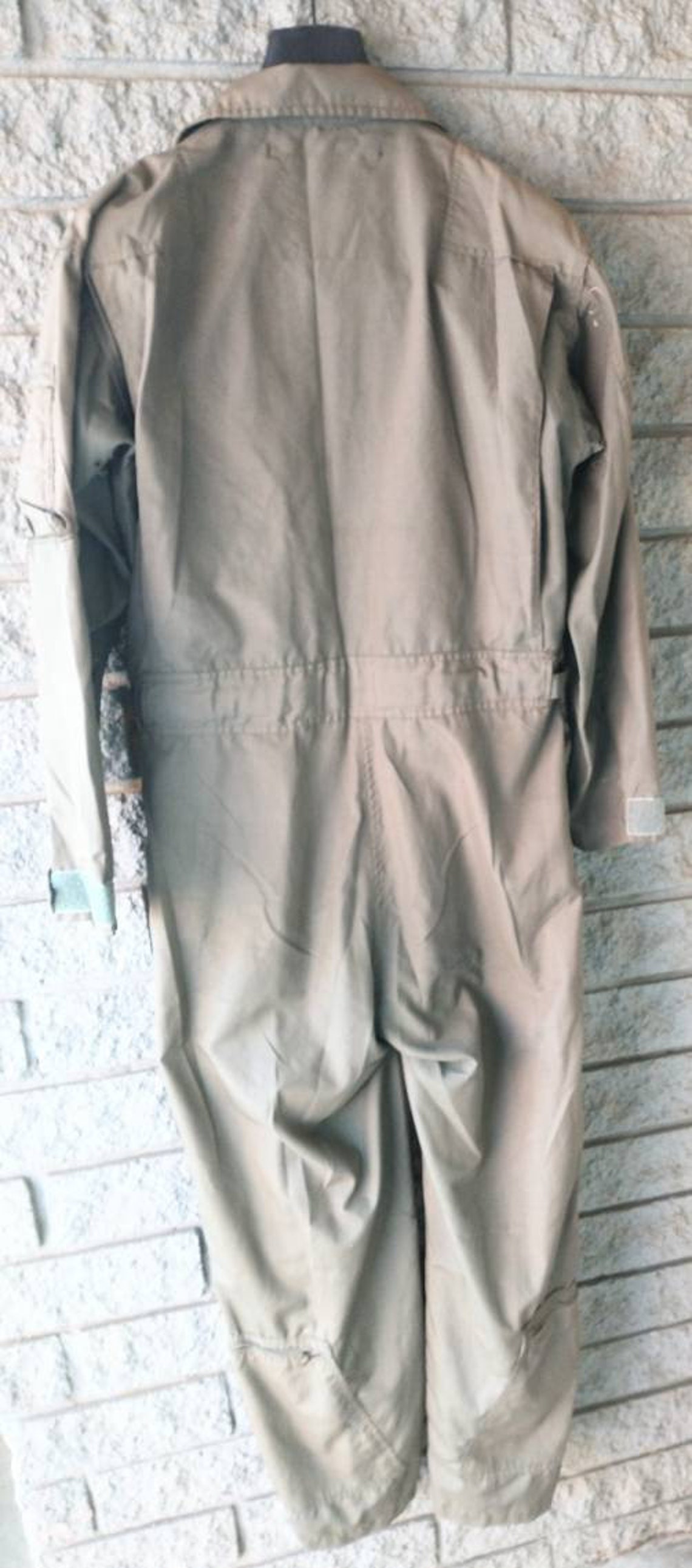 Authentic 1980s USA Flight Suit Military Issued Coveralls Flyers Sage ...