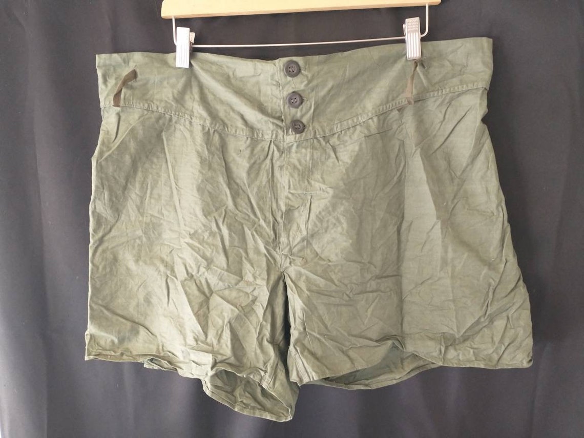 Buy 1945 WWII OD Green Boxer Shorts British Made Online in India - Etsy