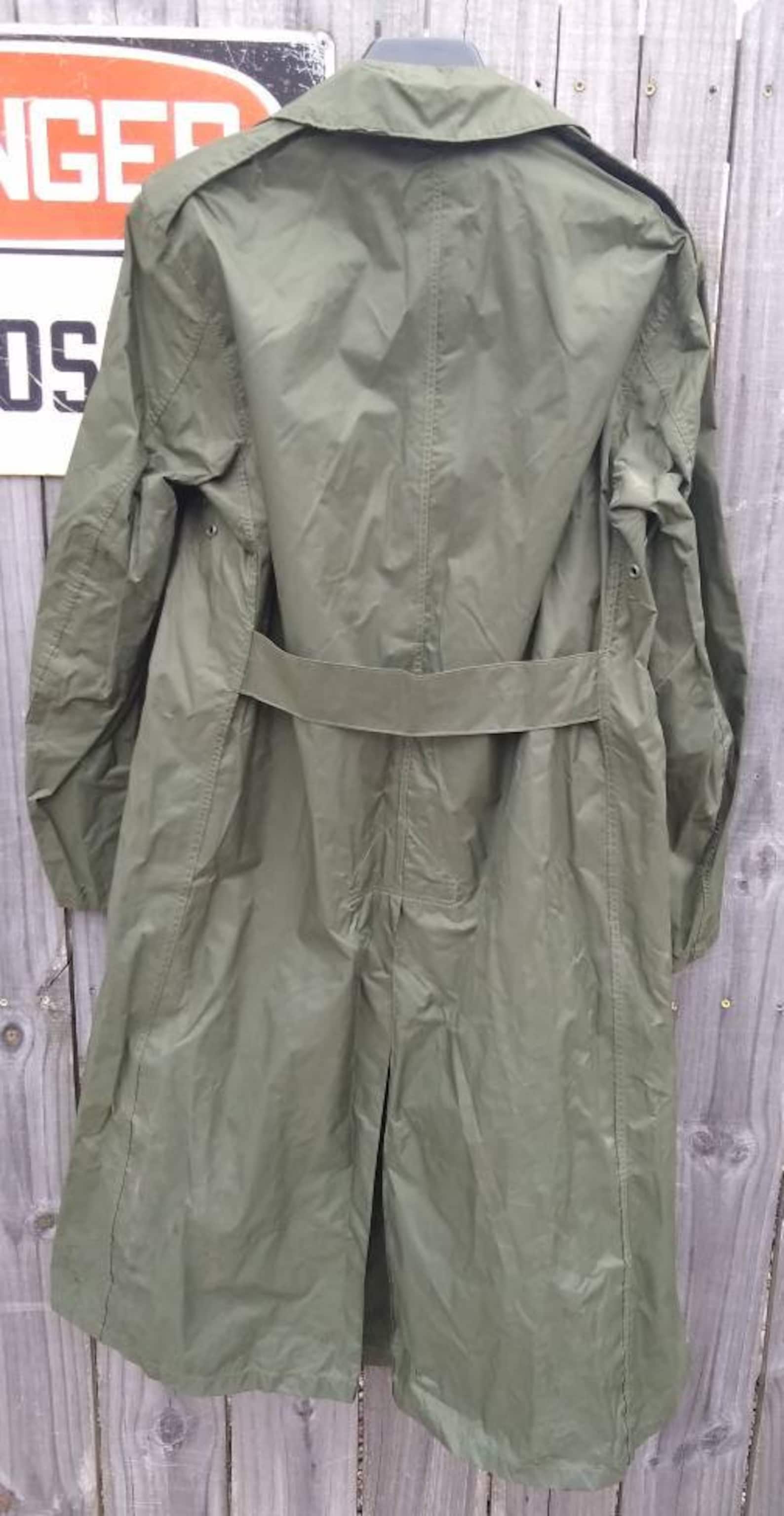 Vintage 1973 USMC Rain Coat With Master Sargent Insignia - Etsy