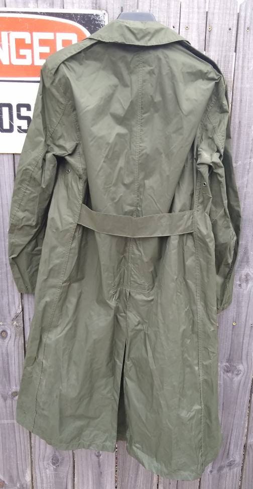 Vintage 1973 USMC Rain Coat With Master Sargent Insignia - Etsy