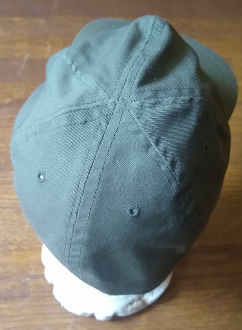 Vintage 1987 Original USA Military OG-507 OD Green Cap Large Size - Etsy
