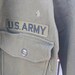 Original 1960s Vintage US Army OD Green 100% Wool Button UP Long Sleeve ...