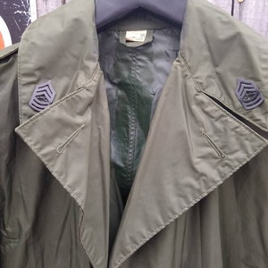 Vintage 1973 USMC Rain Coat With Master Sargent Insignia - Etsy