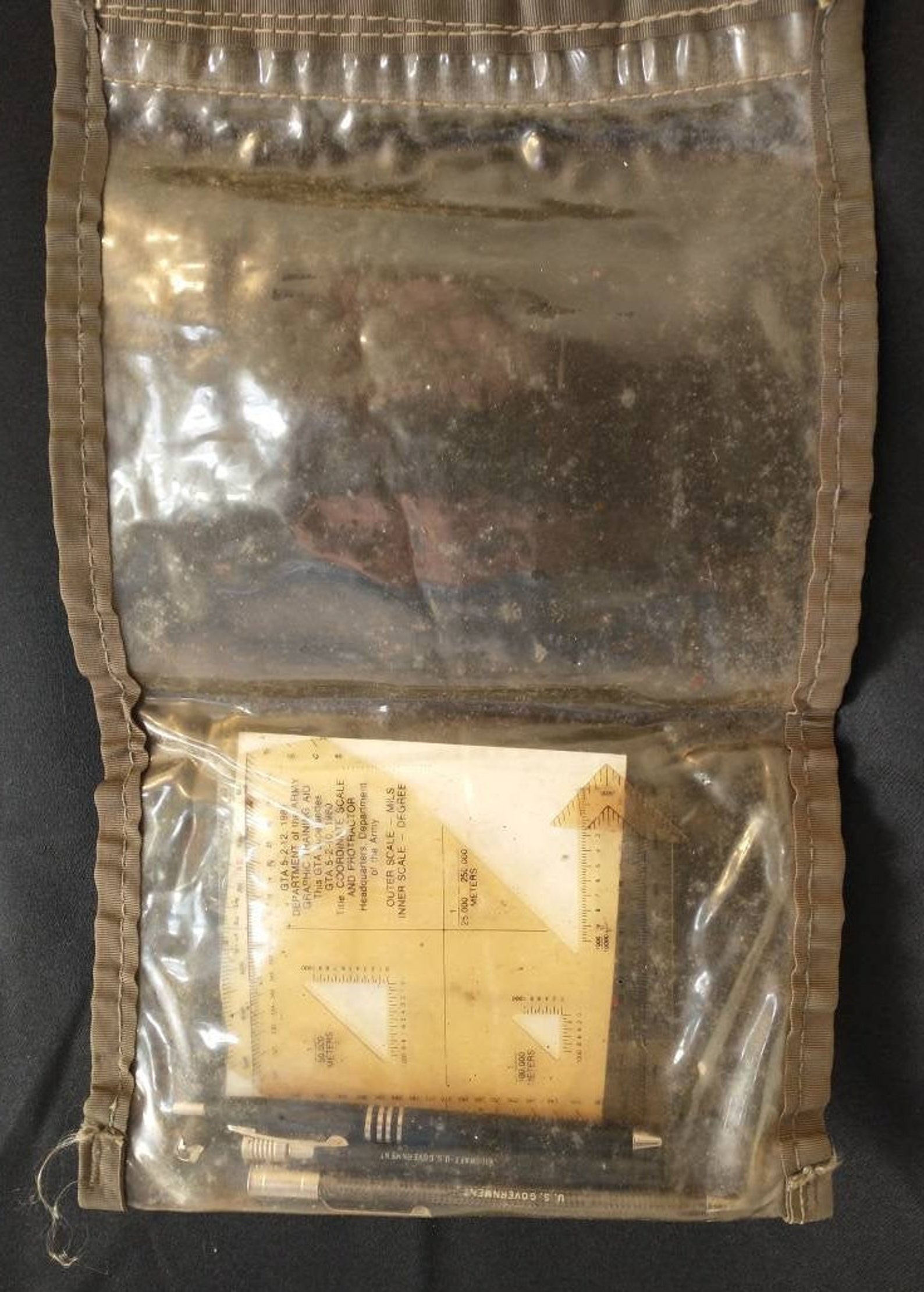 1980s Military Map Case | Etsy