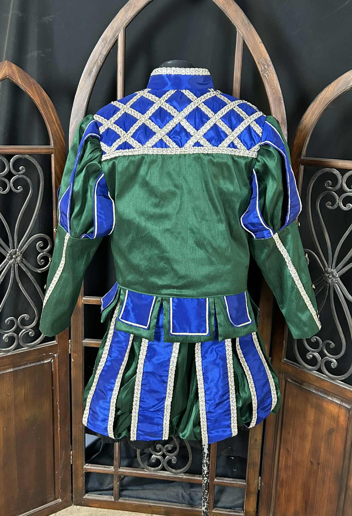 Mens Renaissance Doublet Ensemble - New, One-of-a-kind, Size Medium ...