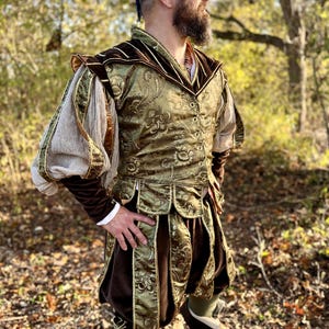 Fantasy Cavalier Doublet Ensenble New, One-of-a-kind, Size XL ...