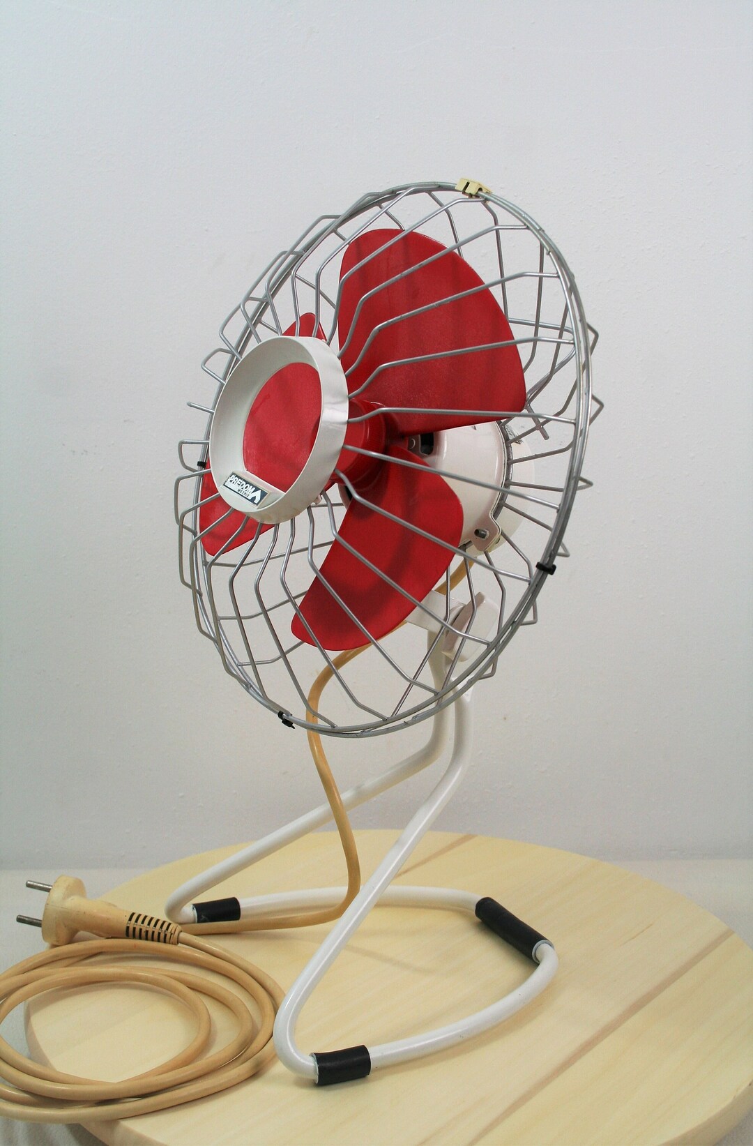 Electric Fan PREDOM METRIX Number 1W 200 PN / Vintage Desk Fan Table ...
