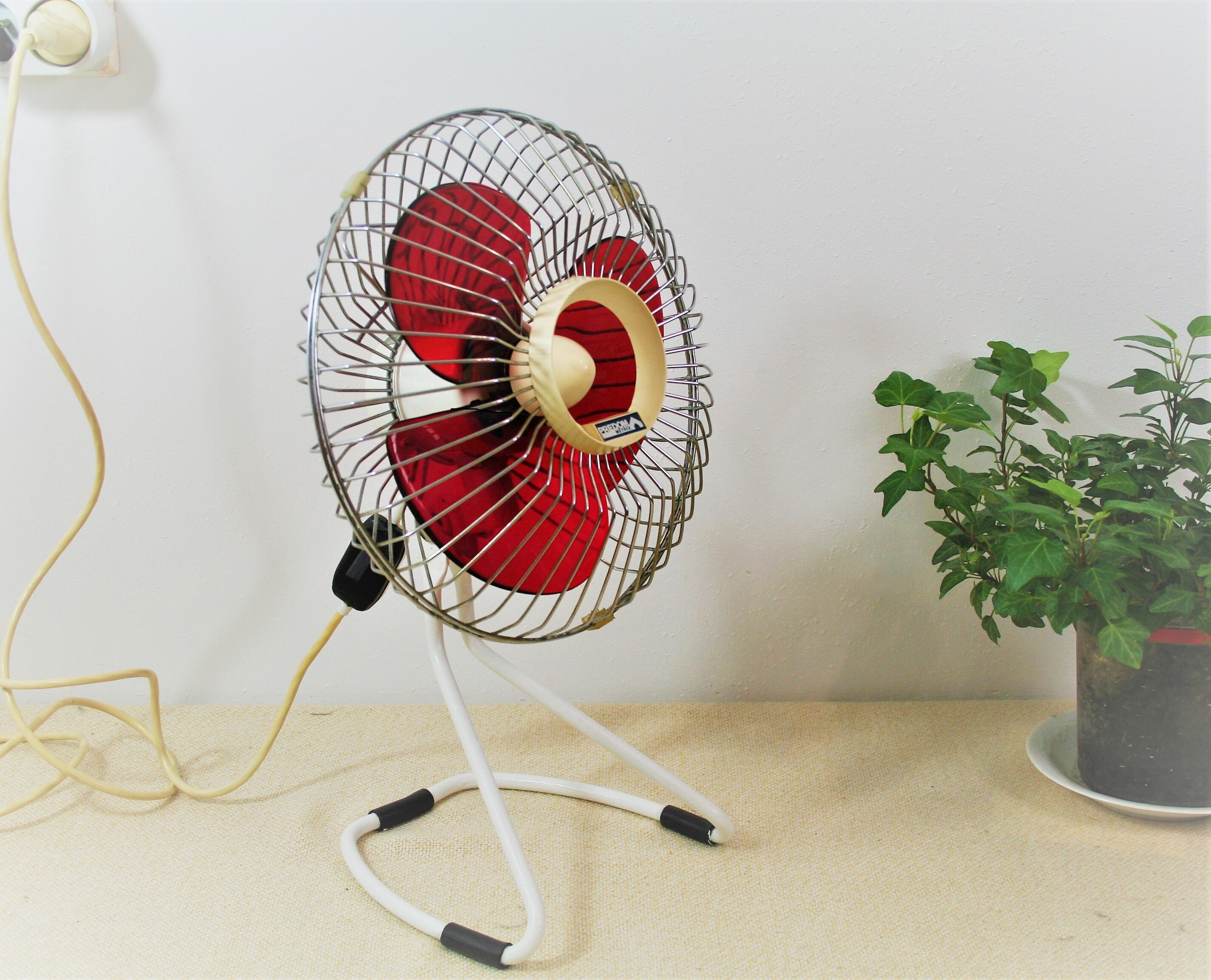 Electric Fan PREDOM METRIX Number 1W 200 PN / Vintage Desk Fan - Etsy