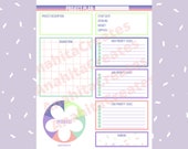 Printable Project Planner Cute Pastel Project Planner - Etsy
