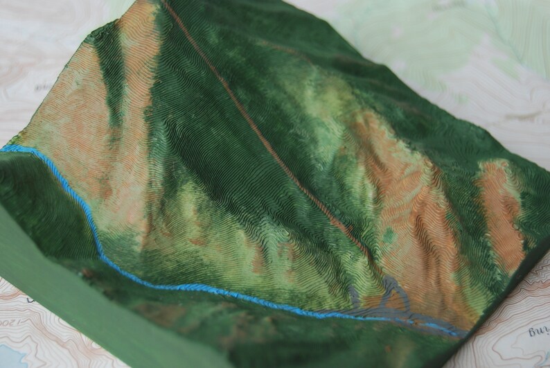 Manitou Springs Incline Model 3D Printed Artwork Hiking | Etsy