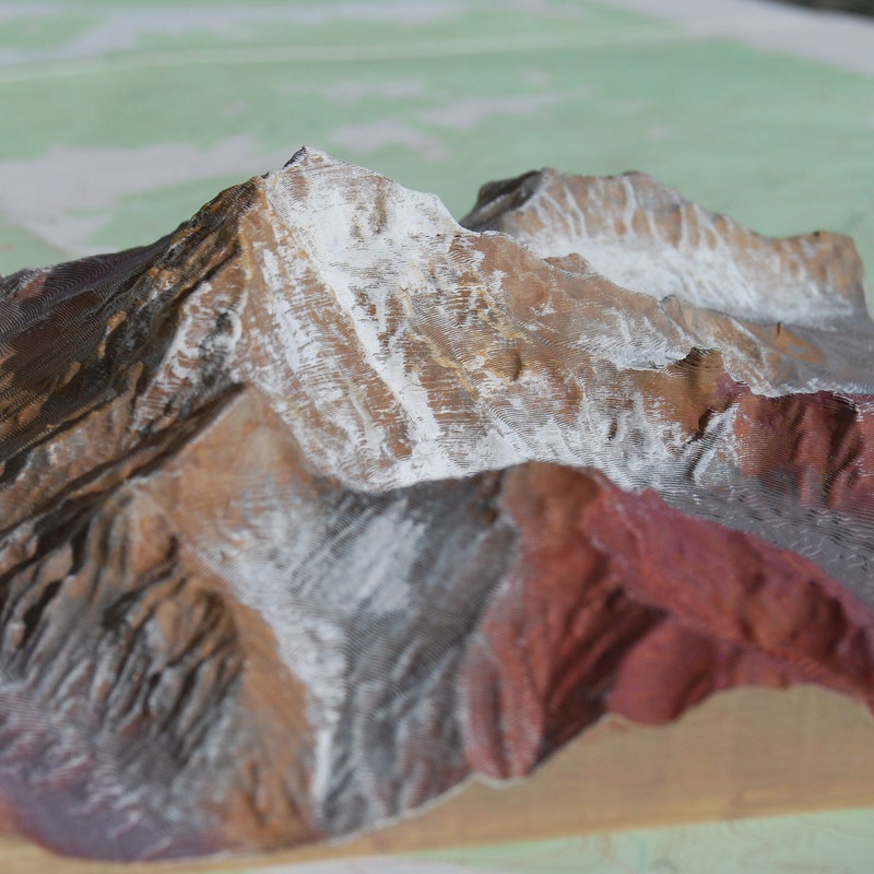 3d Printed Hike Map - Etsy