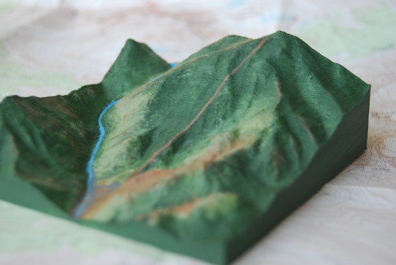 Manitou Springs Incline Model 3D Printed Artwork Hiking | Etsy
