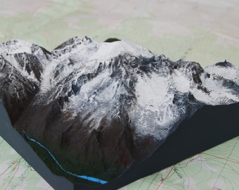 3d Printed Map Alps - Etsy