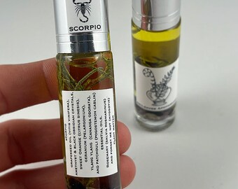 Scorpio Zodiac Perfume - Etsy