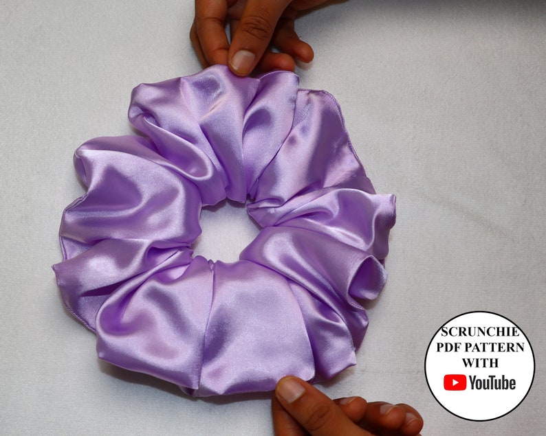 XXL Scrunchie PDF Pattern Over Sized Scrunchie Pdf Pattern - Etsy