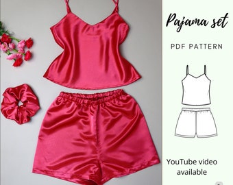 Pajamas Pdf Pattern - Etsy