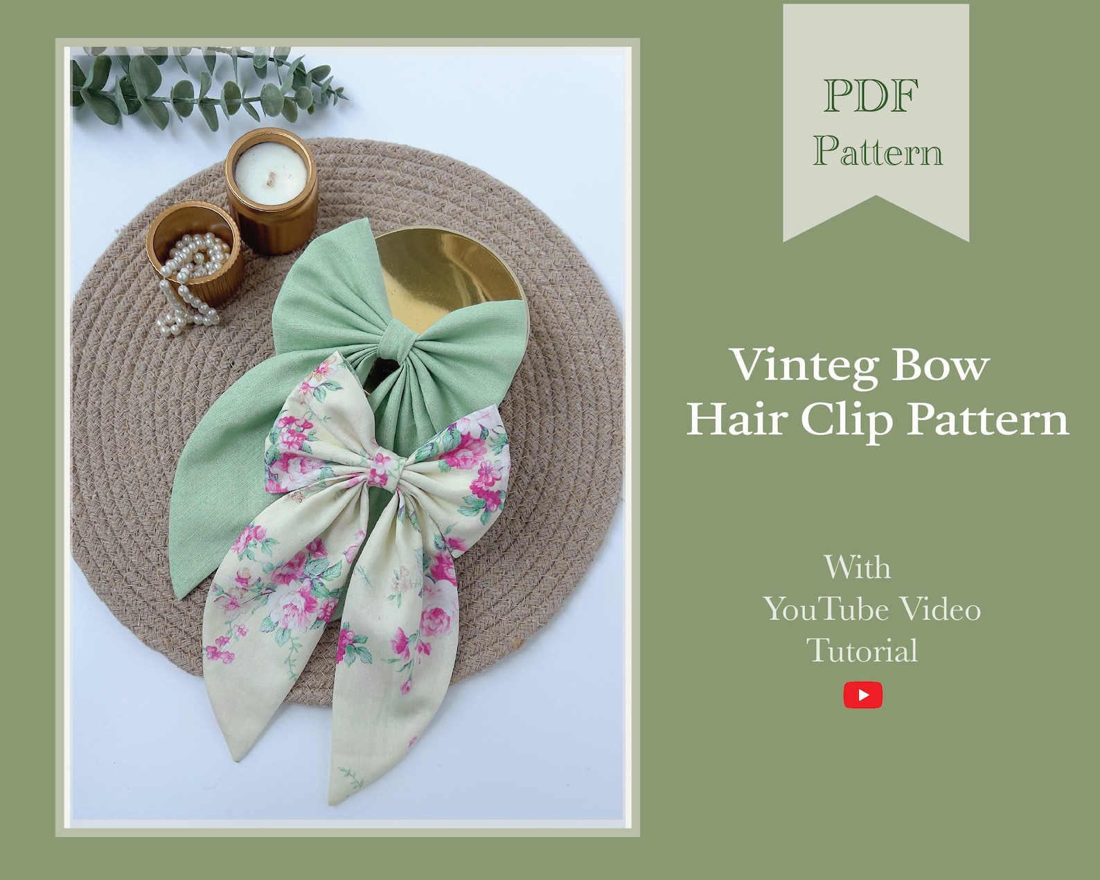 Bow pattern - Etsy