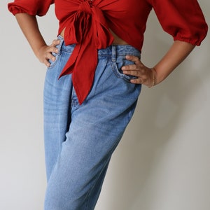 Women Front Knot Top Sewing Digital PDF Pattern | Crop Top Digital ...