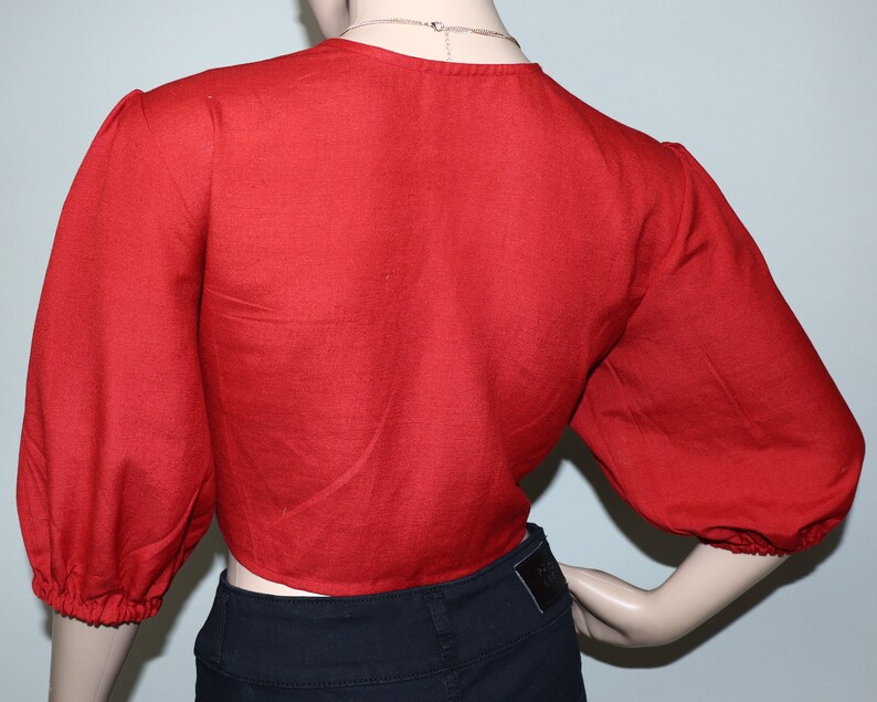 Women Front Knot Top Sewing Digital PDF Pattern Crop Top - Etsy