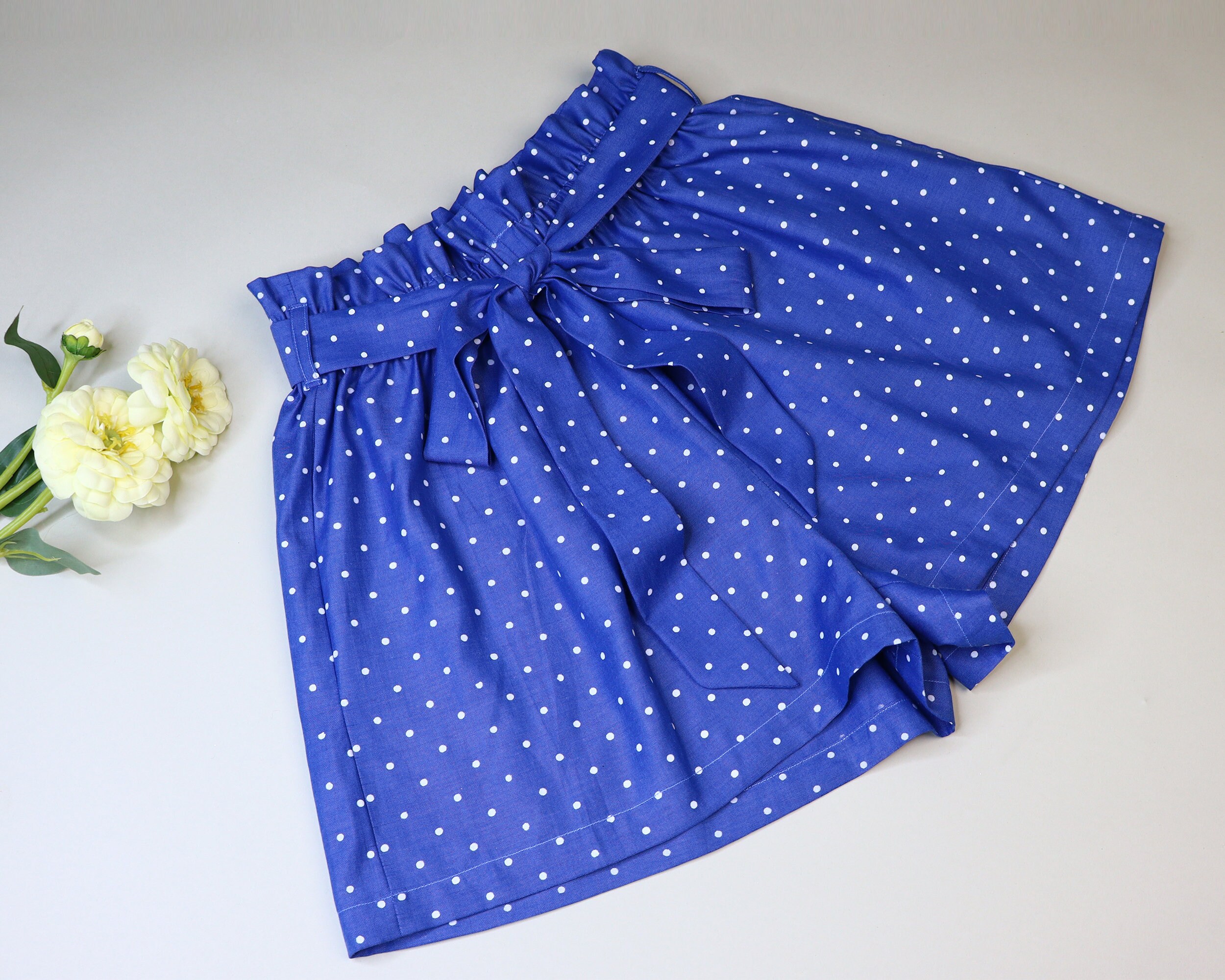 Paper Bag Shorts PDF Pattern Women Shorts PDF Pattern - Etsy